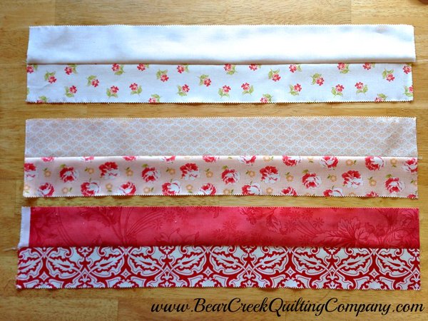 How to...Piece a Strip Set